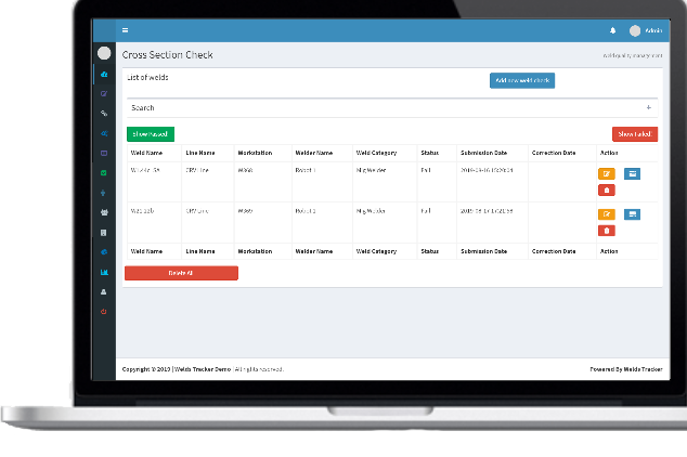 Welds Tracker | Welding Management Software | Weld Management Welds Tracker | Welding Management Software | Weld Management